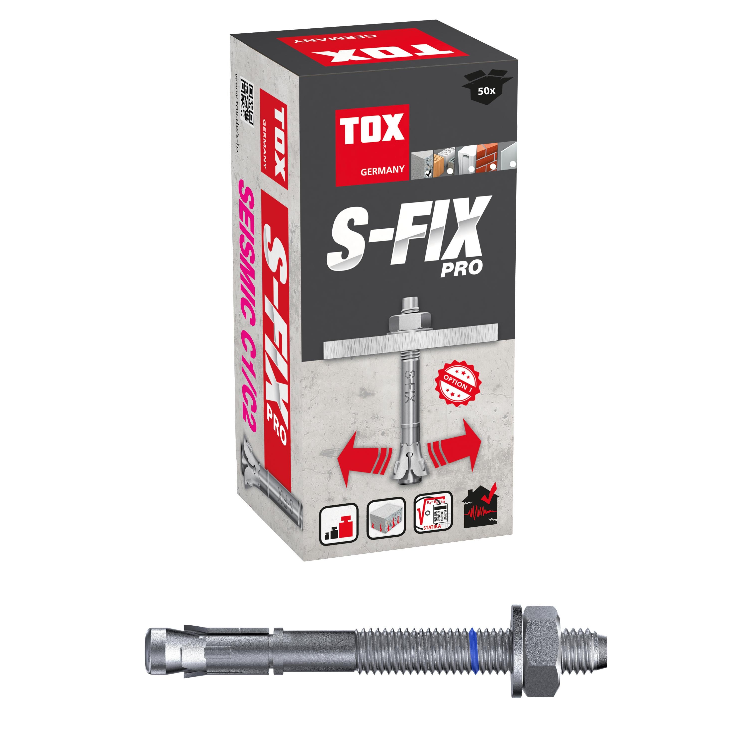 TOX Goujon S-Fix Pro M8x95/29 mm | Leroy Merlin