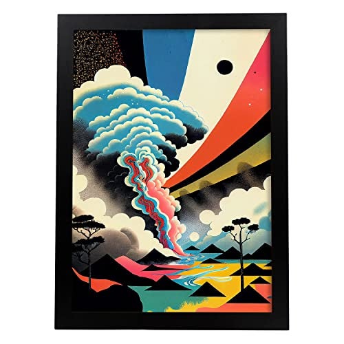 Nacnic Poster Tavolozza Naturale In Stile Artistico Giapponese Ukiyo ...