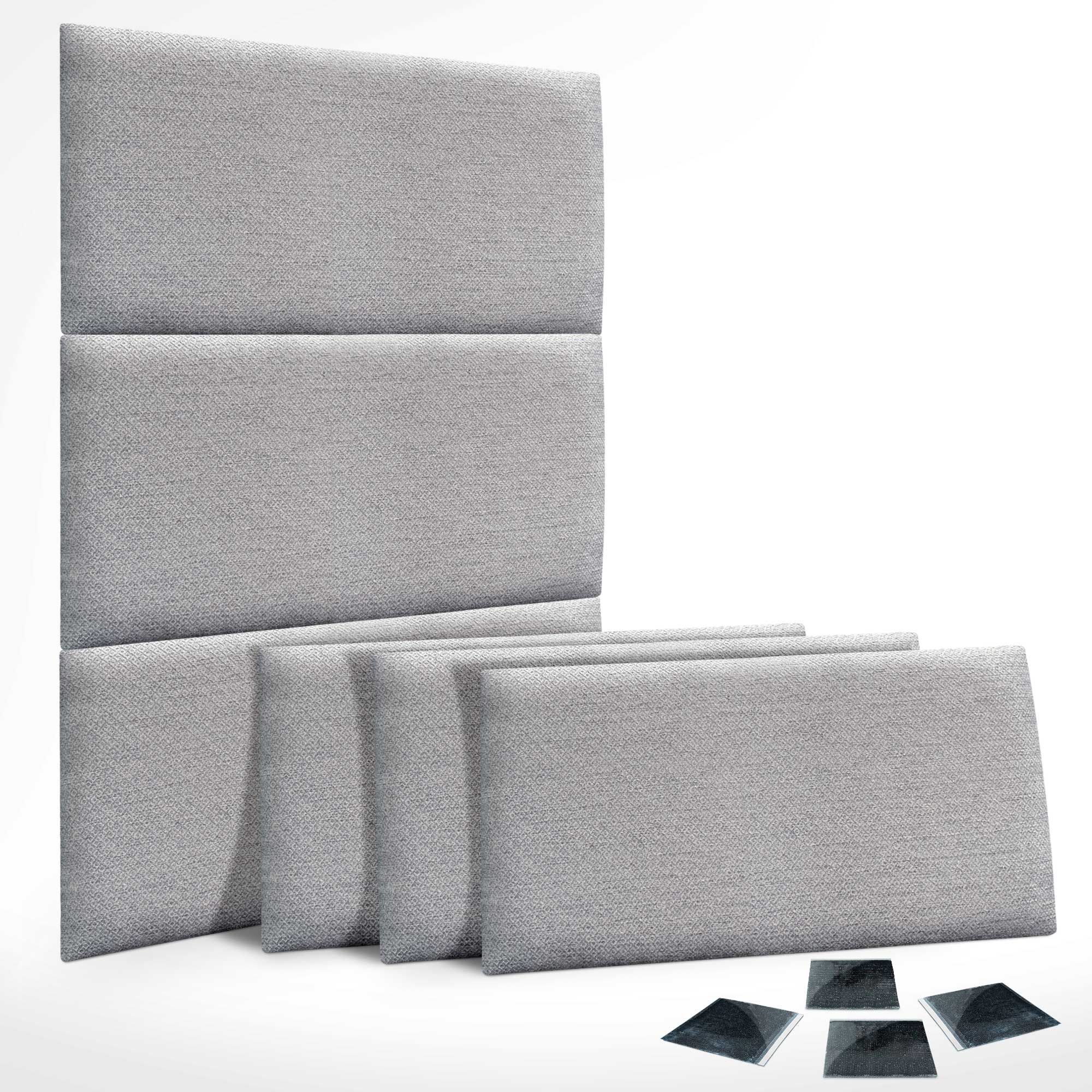 DHOME Juego de 6 Paneles Tapizados Serie Luxury Autoadhesivos para ...