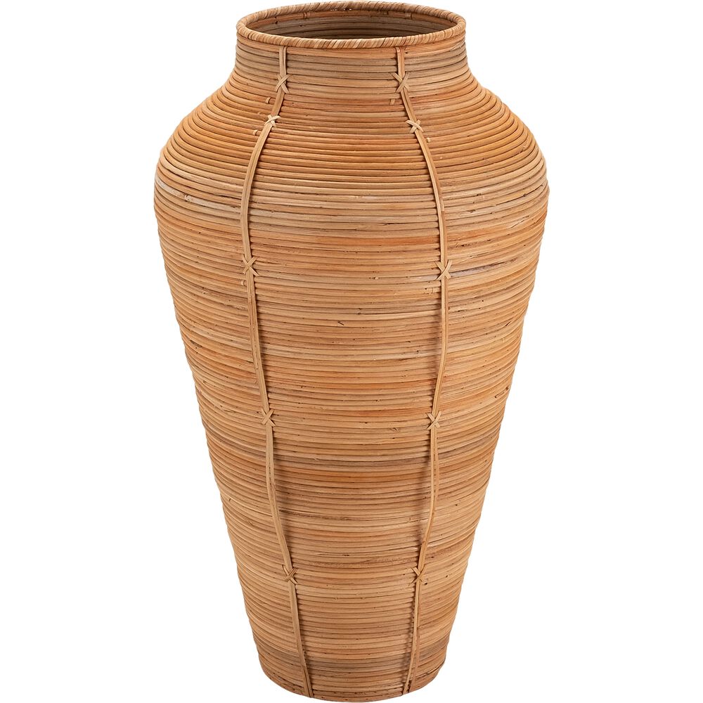 Vase Rotin Naturel ASSA ALINEA - Diam. 40 x H80 cm | Leroy Merlin