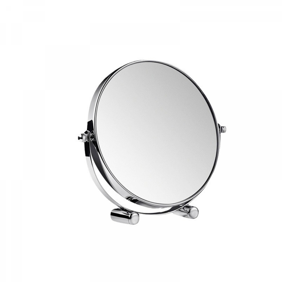 Espejo de maquillaje compacto con soporte, rotación de 360°, espejo de ...