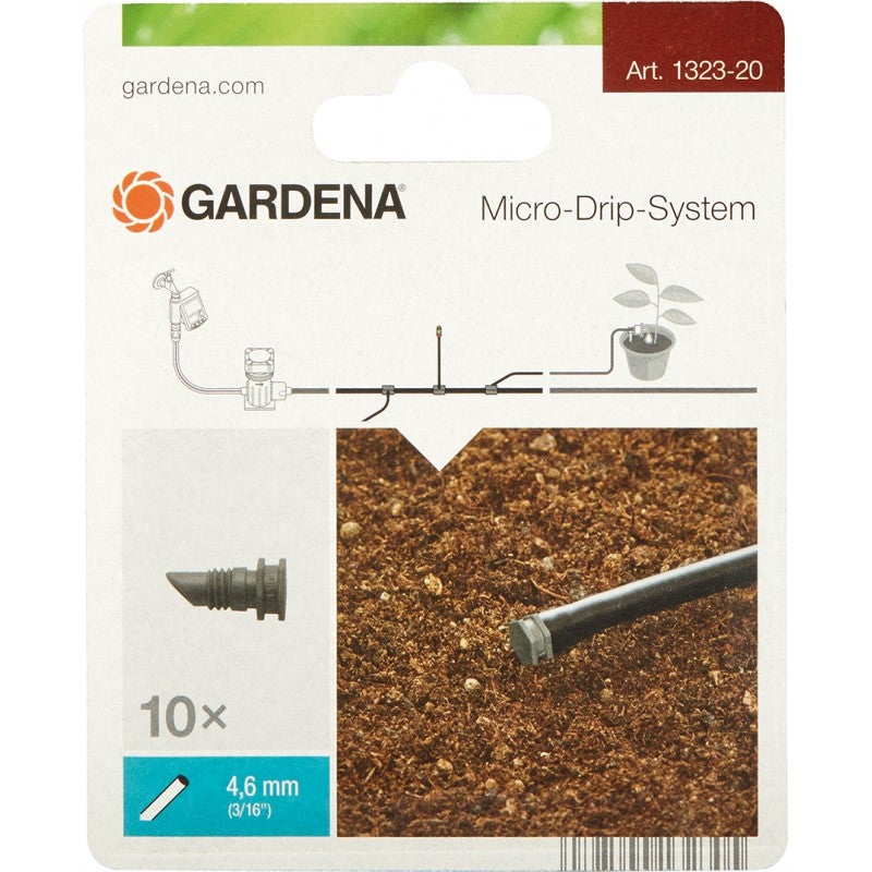 Micro Drip System System CLASP PLUG. 4.6 mm (3/16 "). Contenido: 10 ...
