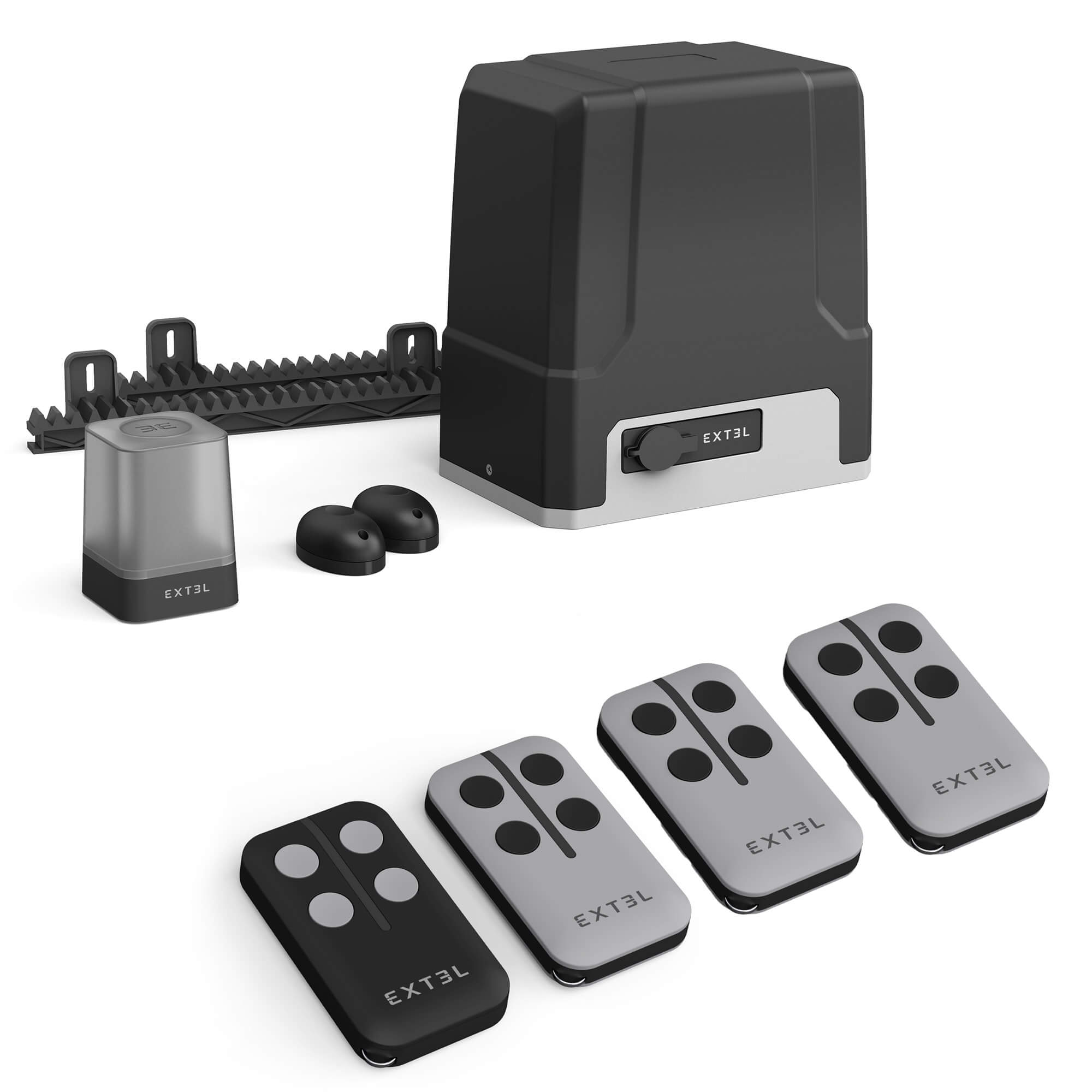 Kit Motorisation connectée pour portail coulissant : max 8m/500kg ...