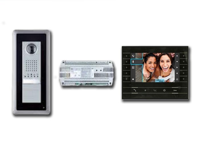 Came bpt kit vidéophone mains libres luxo 001ck0019fr noir | Leroy Merlin