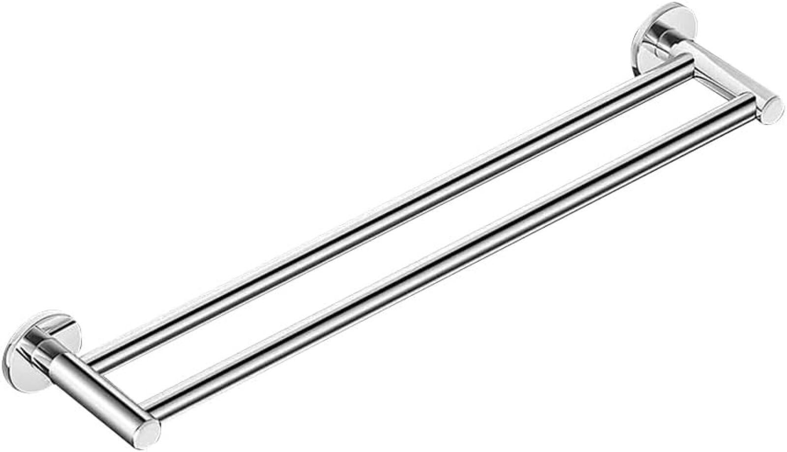 Barre parallèle double, barre simple de salle de bain, porte-serviettes ...