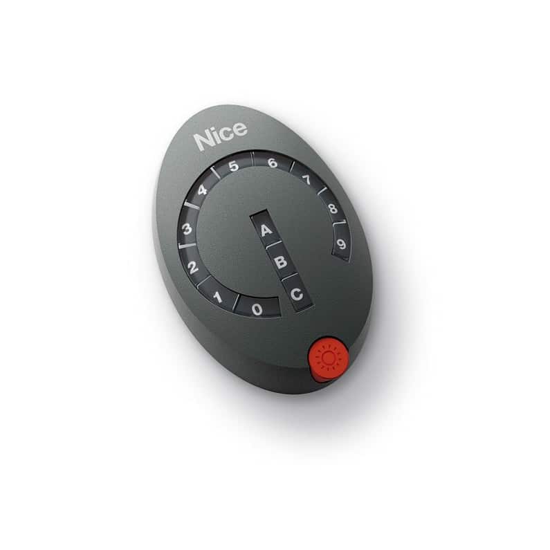 Clavier à codes NICE HOME DS100 pour portails et garages | Leroy Merlin
