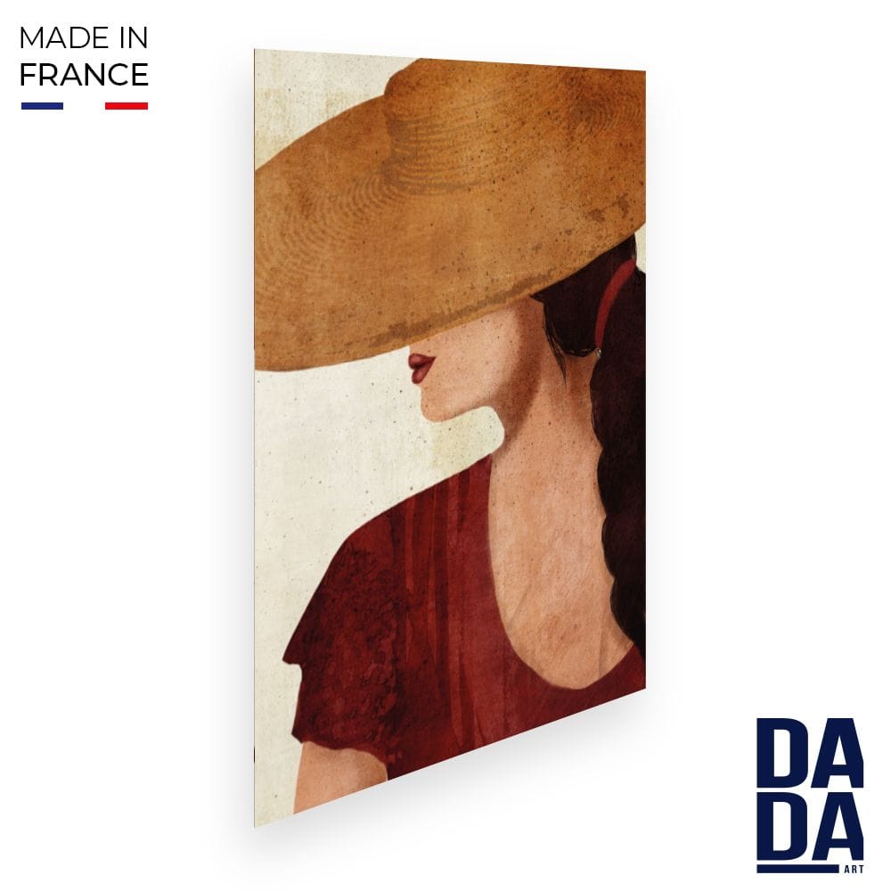 Affiche Élégance Mystérieuse 60x80cm Fabriqué En France Dada Art