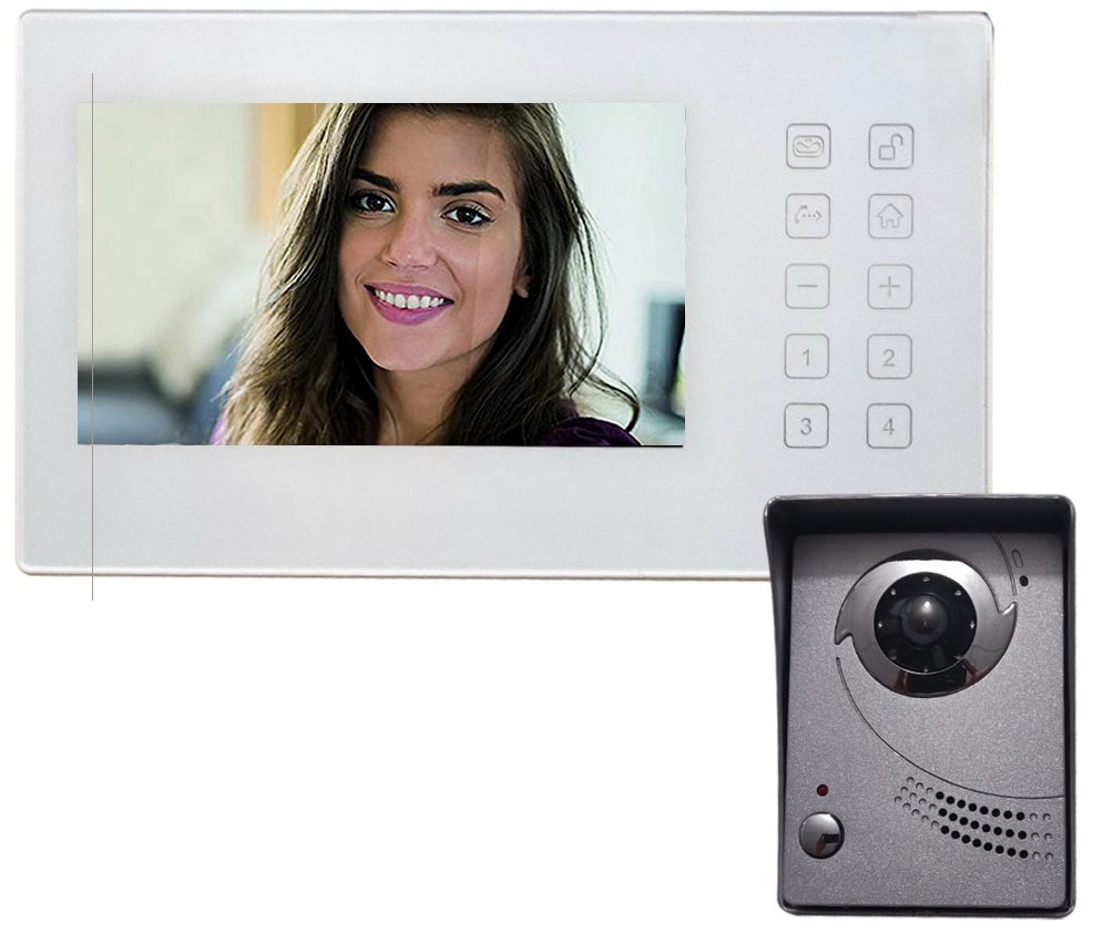 Visiophone Couleur Interphone Vidéo Filaire 2 Fils Ecran 7 pouces BLYSS ...