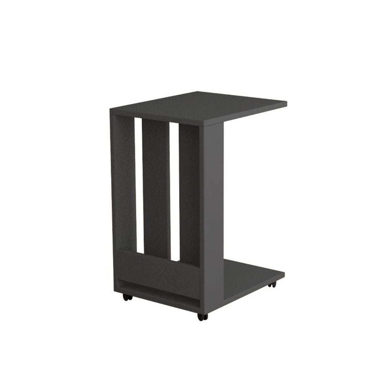 Mesa auxiliar de 2 estantes L37 cm - Edi | Leroy Merlin
