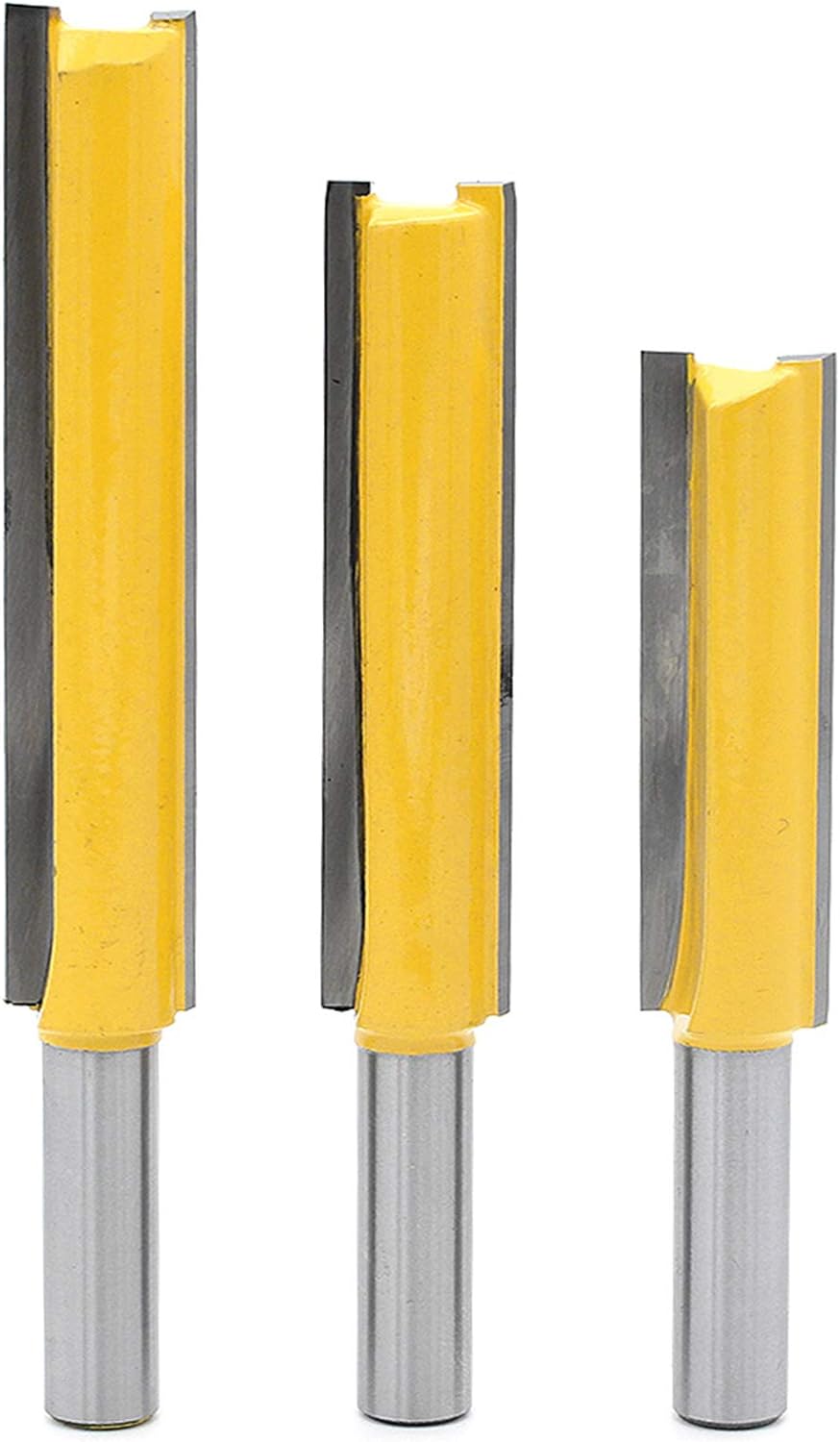 3Pcs 8mm Queue Fraises de Fraisage extra longues, Fraise à Bois Fraise ...