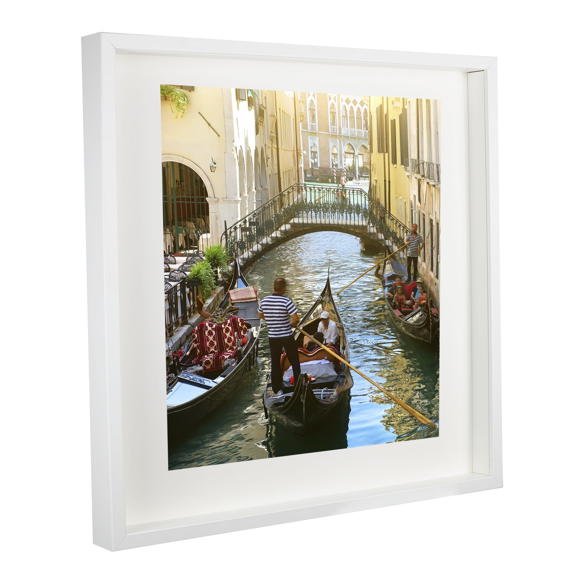 BD ART 50x50 cm Box 3D Marco de Fotos Profundo con Paspartu 40x40 cm ...