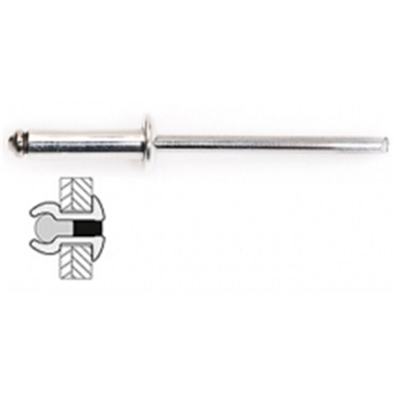 Rivet Alu/Alu 4X10 (50) | Leroy Merlin