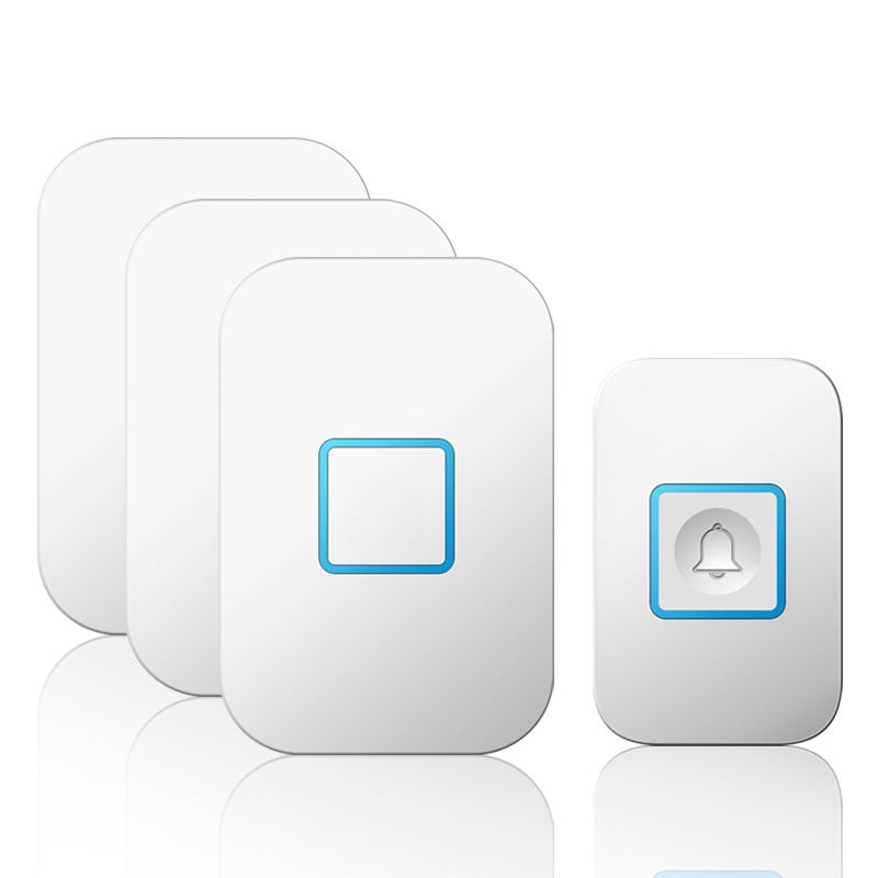 Sonnette sans fil extérieure étanche, ensemble de sonnette avec lumière ...