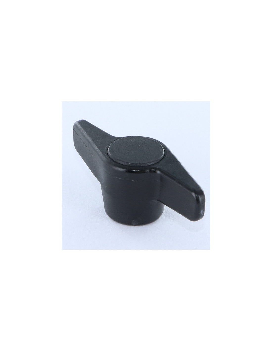 Apriete del tornillo del pomo Nylon Inserto Acero cincado blanco M8 ...