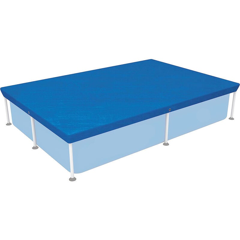 Cubierta azul para piscina, PE tejido resistente al agua, impermeable ...
