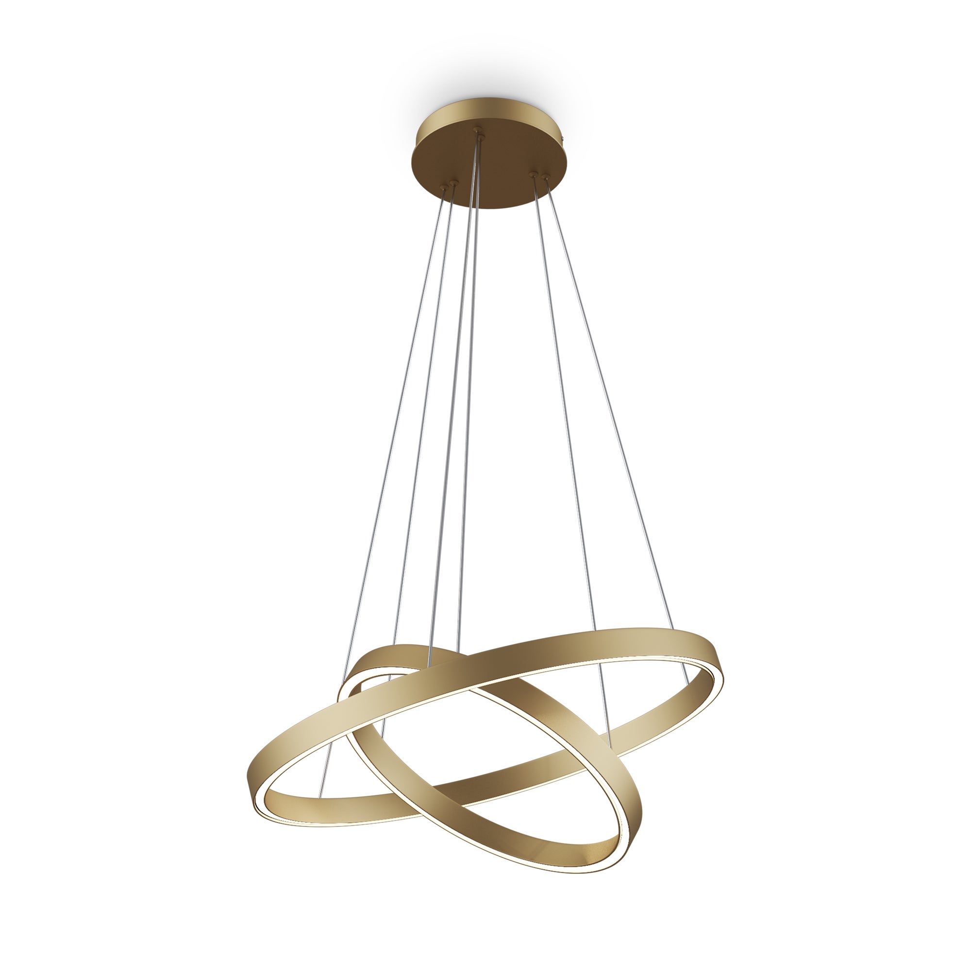 Maytoni Rim Twin Ring Modern 2 Luces LED Integradas Lámpara de Techo ...