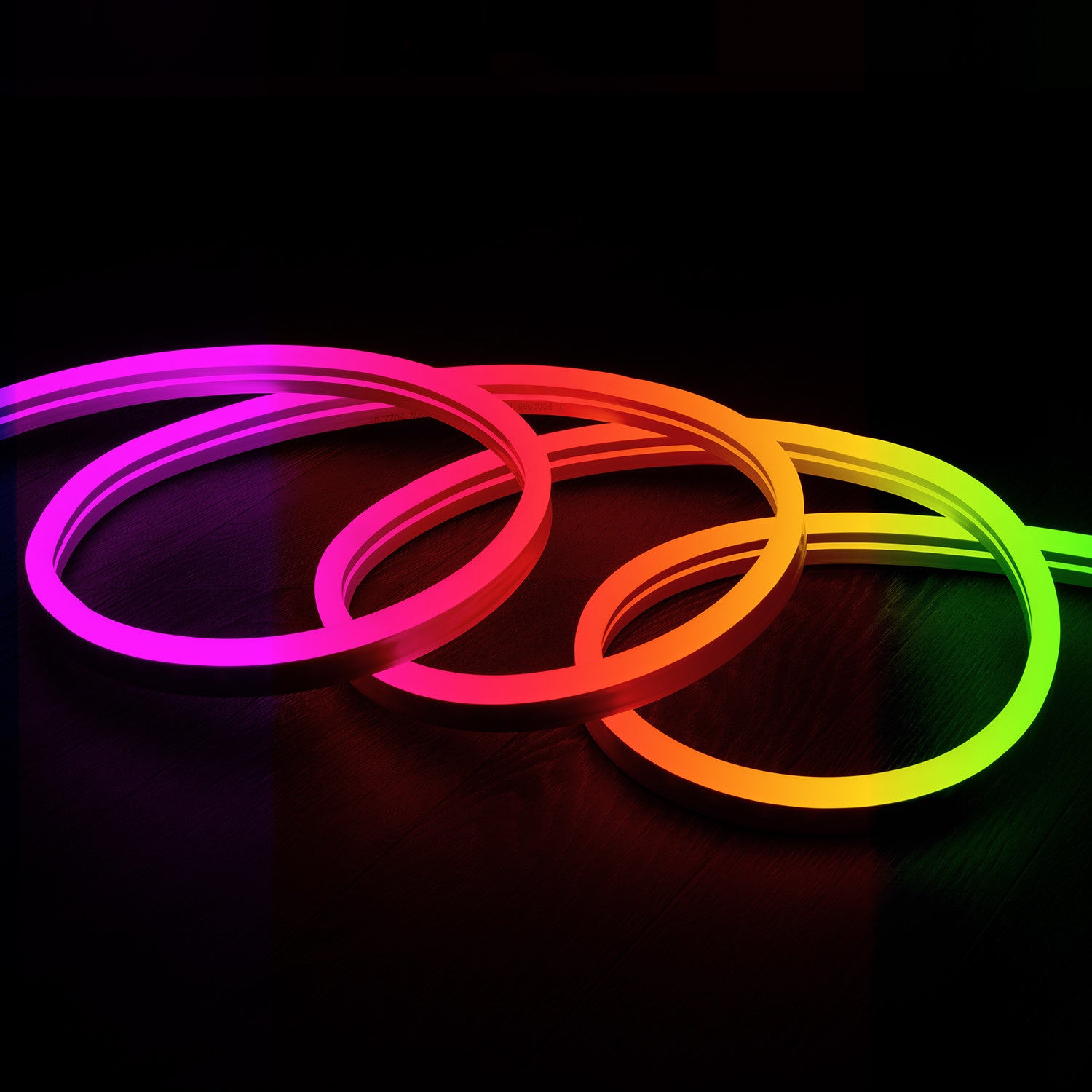 Ledkia Tira LED Neón Regulable 220V RGB Semicircular 180 9W/m Corte ...
