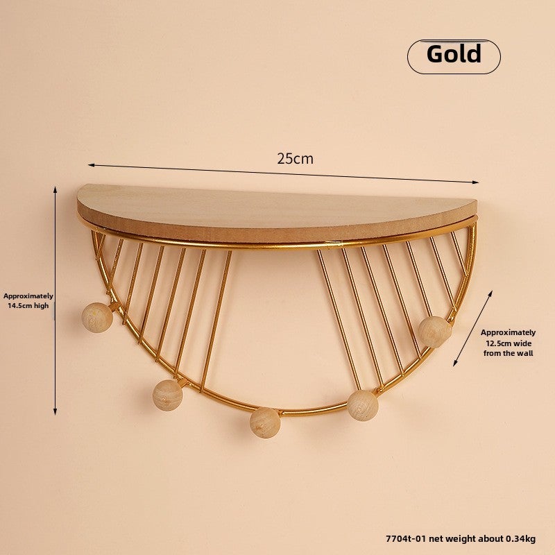 Étagère de rangement, métal, doré, chambre, salon, mur | Leroy Merlin