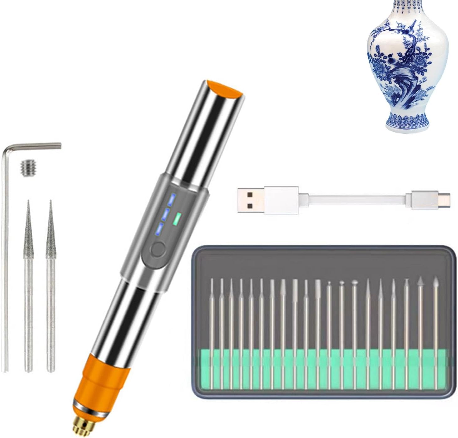 Stylo graveur, stylo graveur sur verre, Outil de gravure de graveur de ...