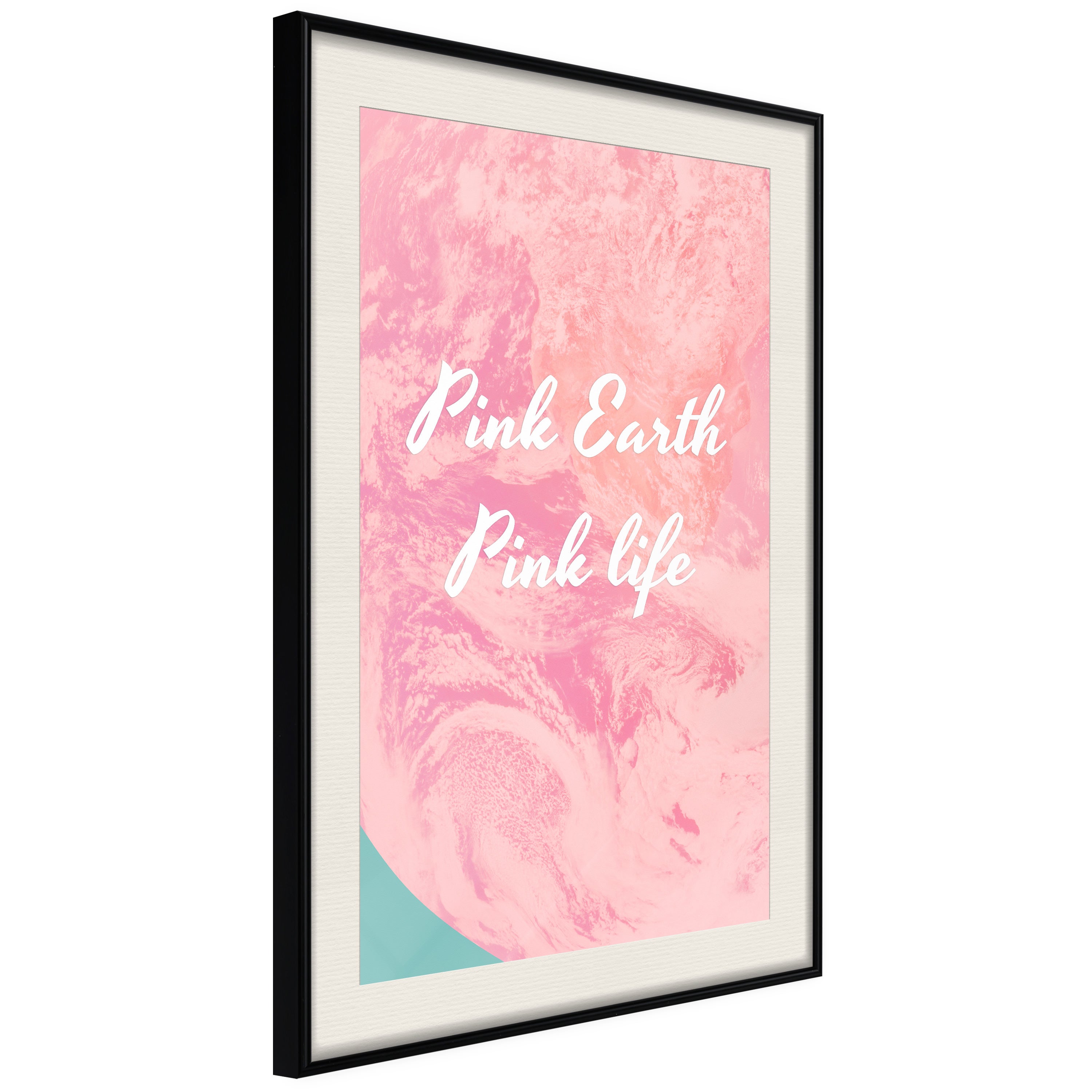 Poster et affiche - Pink Life 40x60 cm | Leroy Merlin
