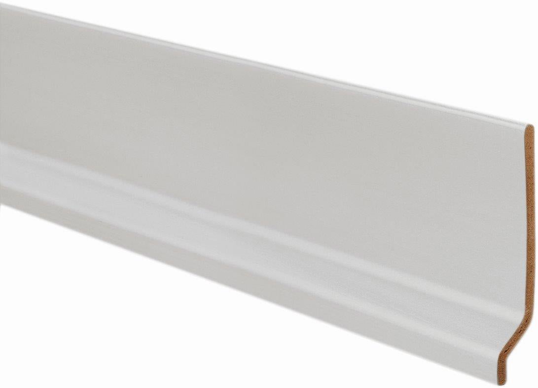 PLINTHE 70X9 PVC EXPANSÉ 200 CM ARGENT | Leroy Merlin