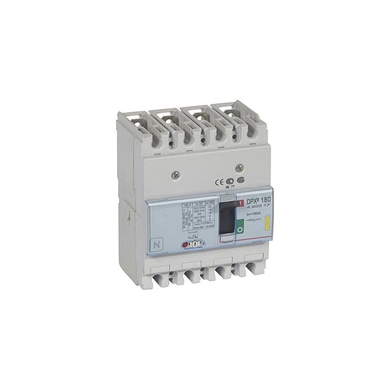Disjoncteur de puissance DPX³160 - 16kA - 160A - 4P - Magnétothermique ...
