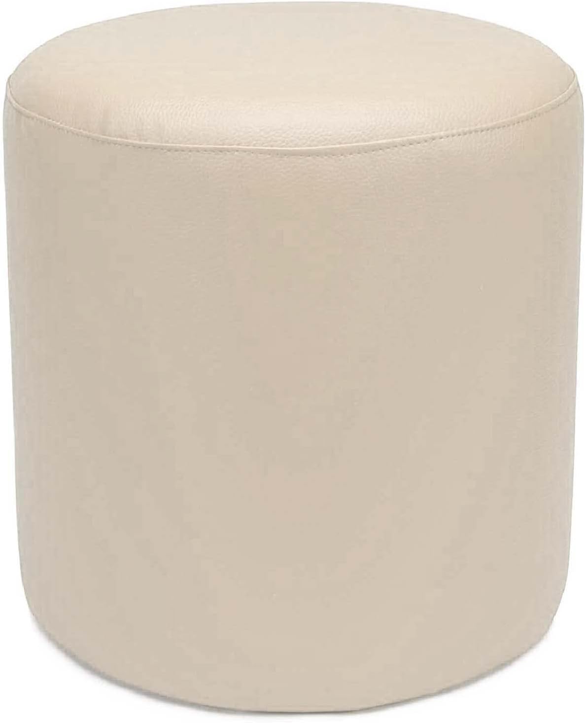 Pouf rond - Beige | Leroy Merlin