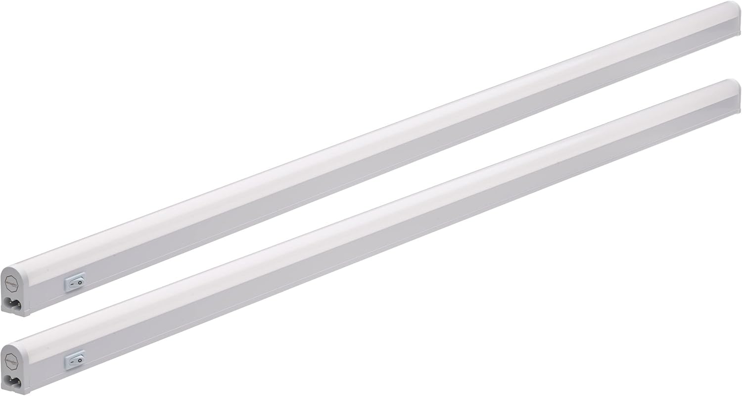 Oktaplex Riga 2x réglette LED dessous de meuble cuisine raccordables ...