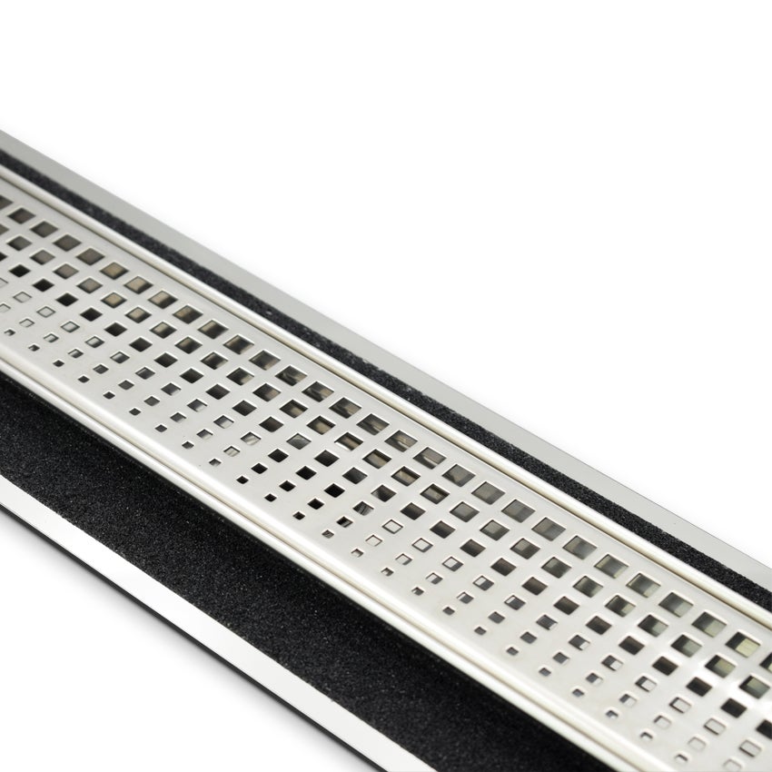 Inox style gutter line luxury - square 2 luxury gutter ret. l1185 mm ...