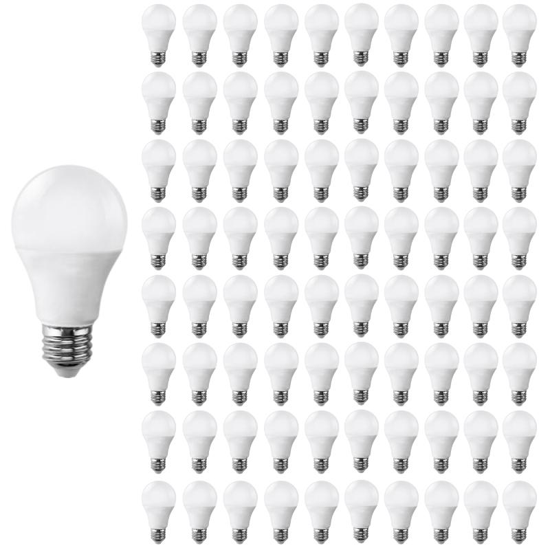 Ampoule LED E27 18W 220V A70 (Pack de 100) - Blanc Neutre 4000K - 5500K ...