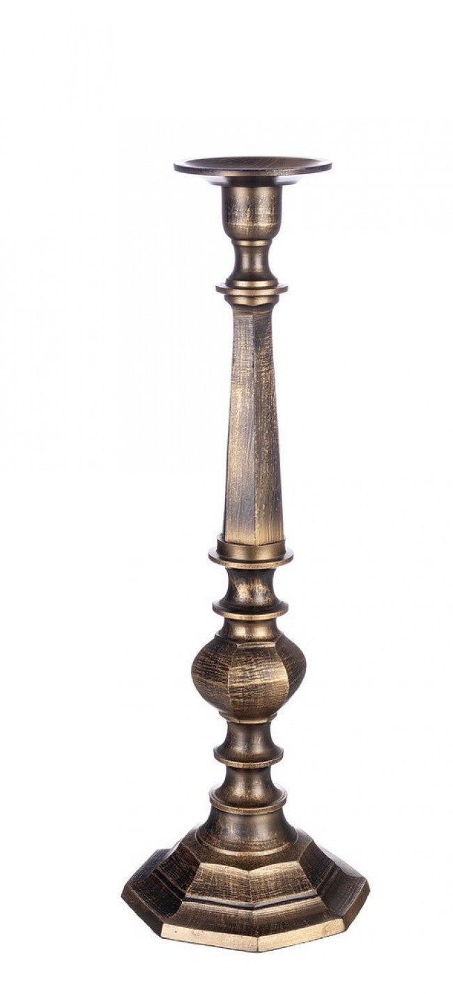 Candelabro Chandana 1 Fuego Bruñido H.53 Cod.0186262 | Leroy Merlin
