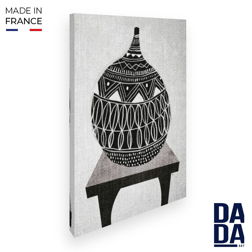 Toile Pot décoratif / 75x112cm / Fabriqué en France / DADA ART | Leroy ...