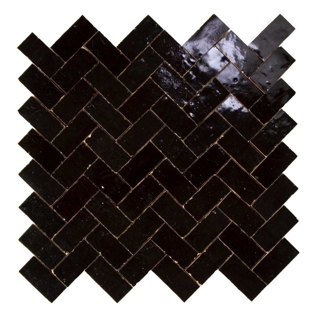 Zellige Marocain - Chevron - Carrelage mur - Terre De Zellige - (vendu ...