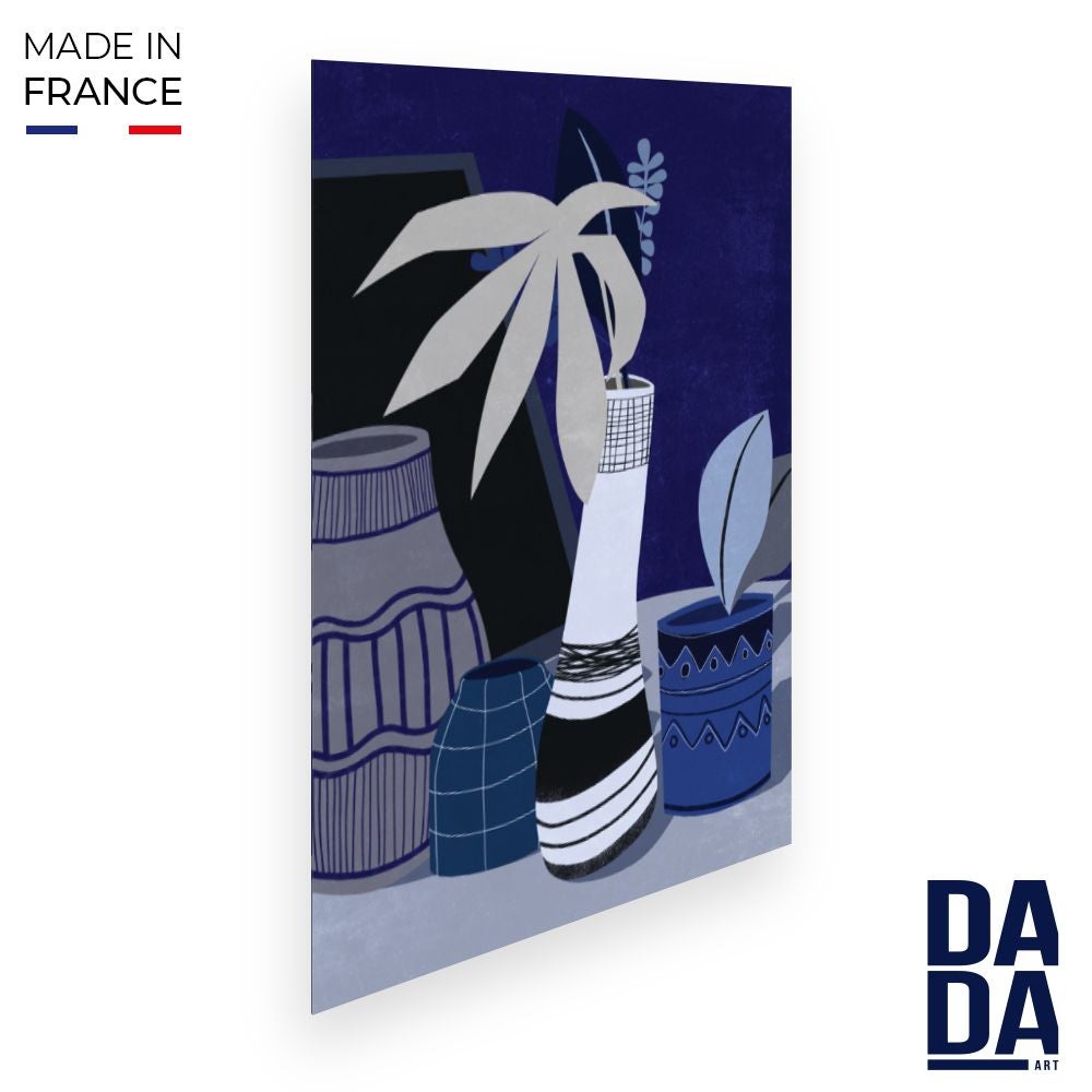Affiche Vases stylés / 50x70cm / Fabriqué en France / DADA ART | Leroy ...