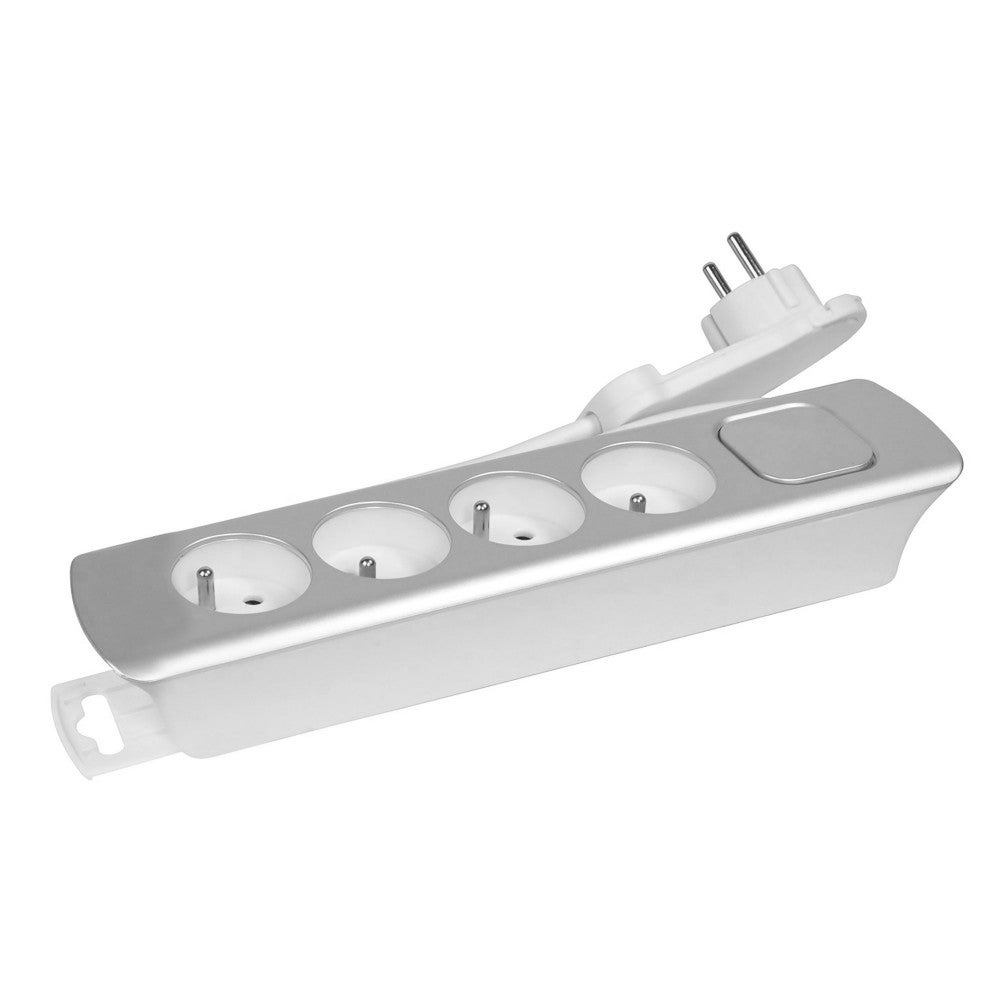 Multiprise fiche plate | Leroy Merlin