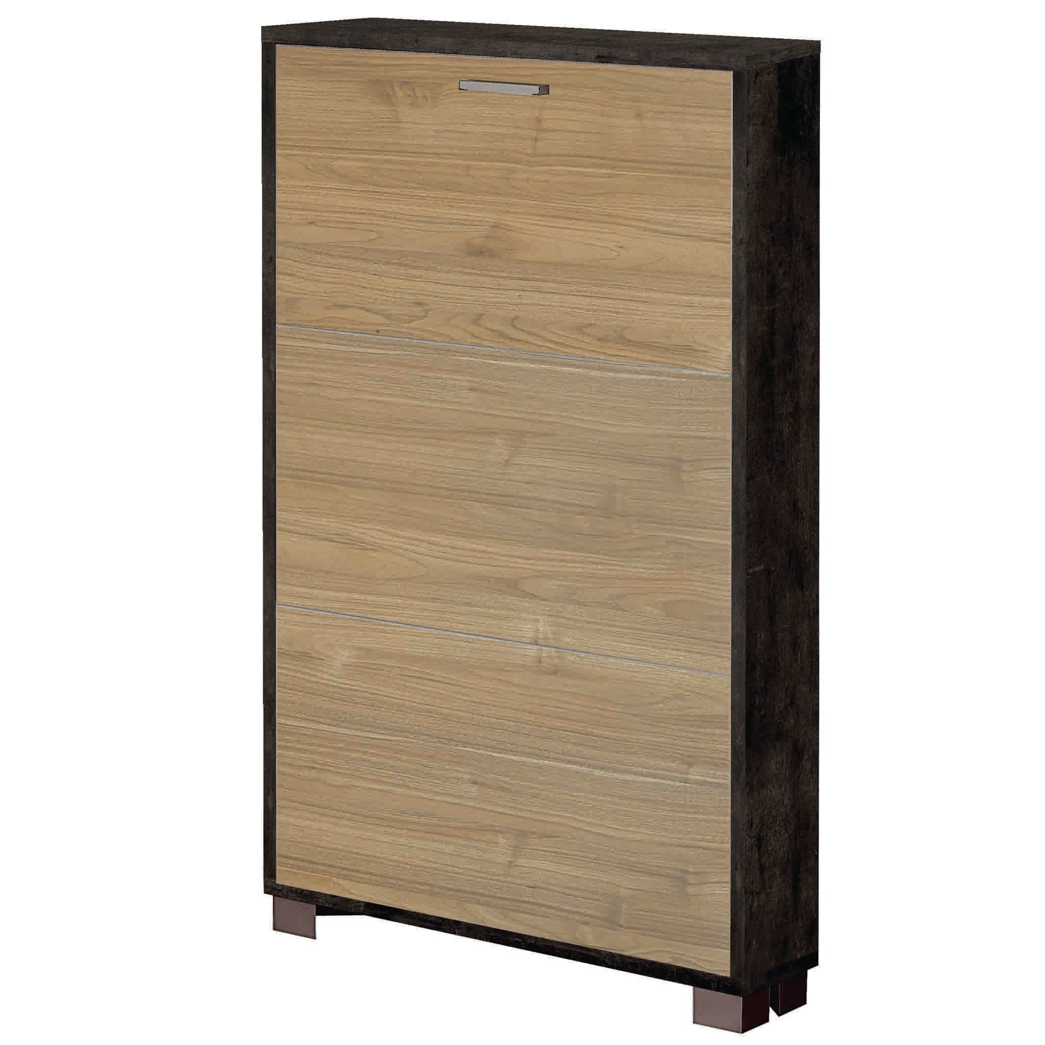 Scarpiera a 3 ante di design moderno cm 70 l x 18 p x 118 h | Leroy Merlin
