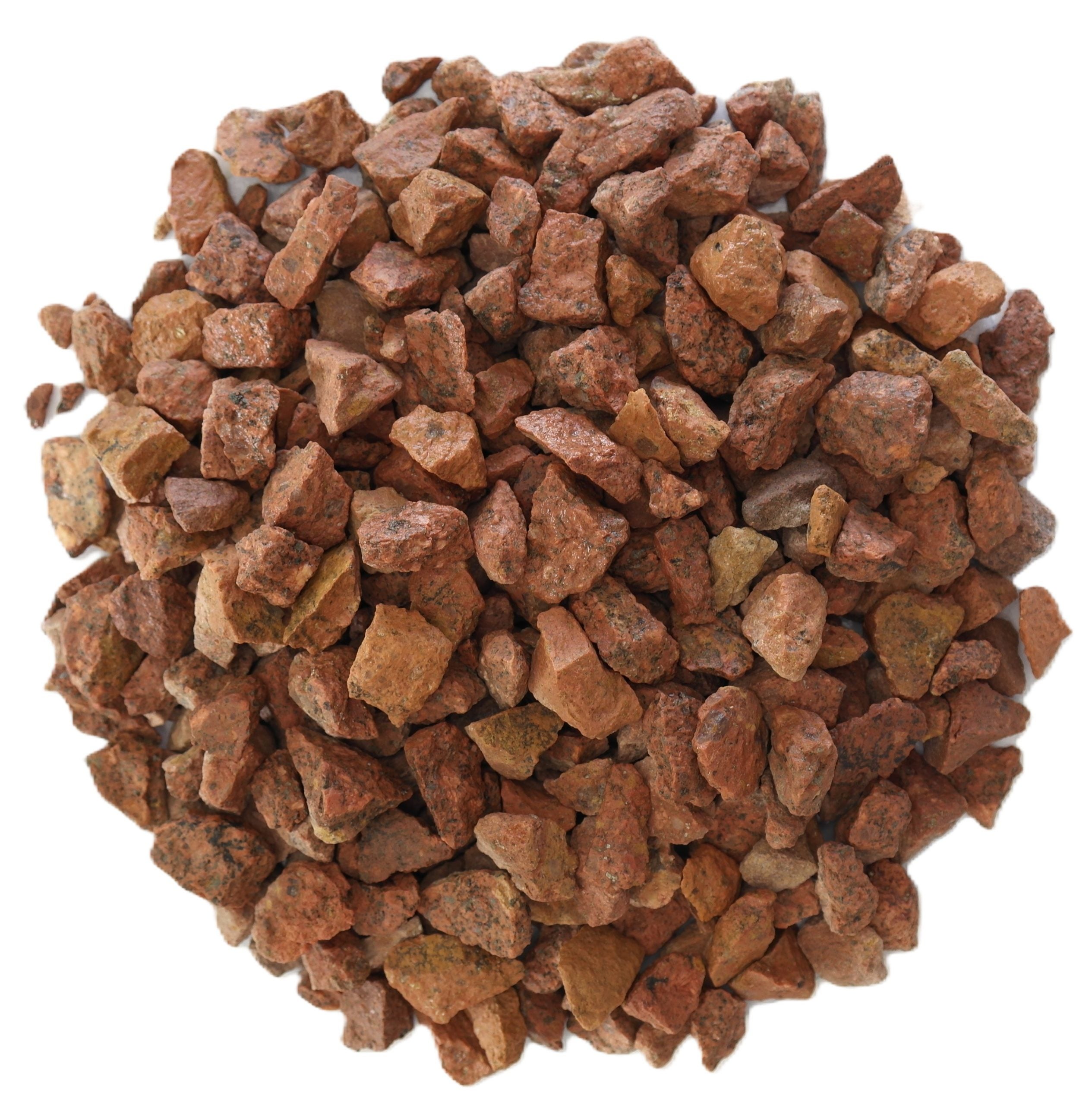 Lot de 4 sacs de 25 KG de gravillon rouge ghorr 6/14 | Leroy Merlin