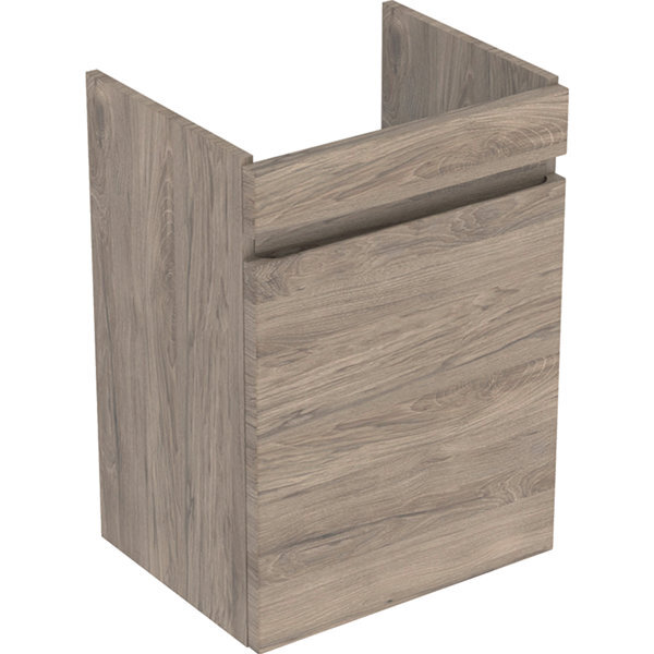 Geberit Renova Plan, meuble sous-lavabo, 1 porte, 43,5x66x34,5cm, 501903, 501.903.JR.1, Farbe ...