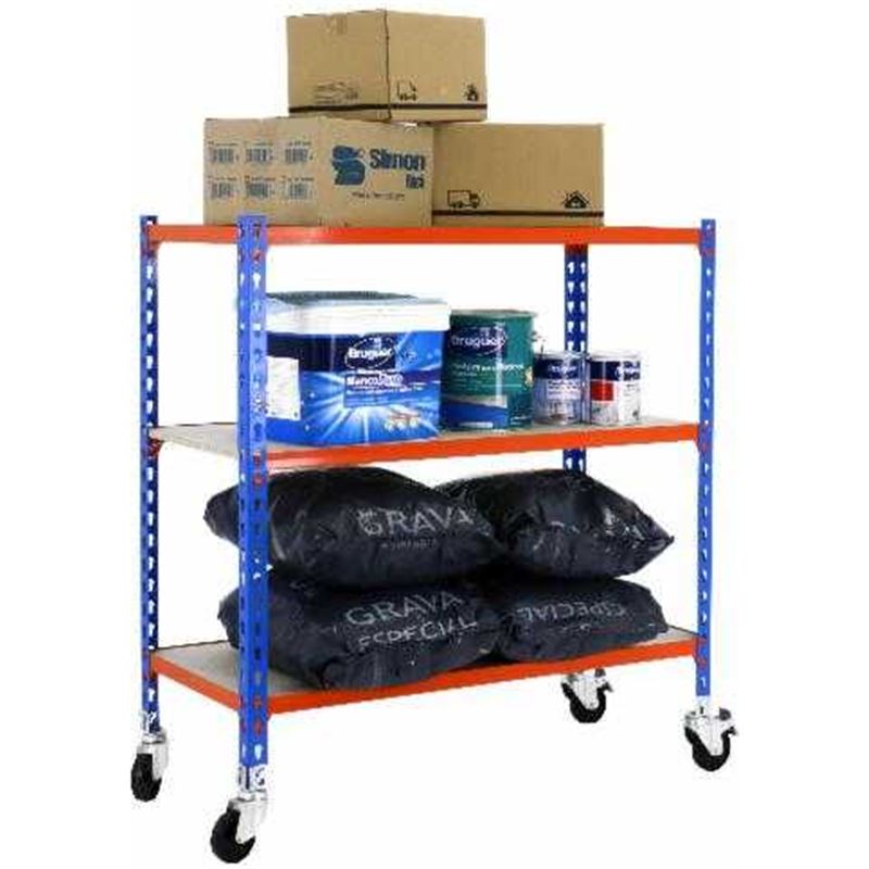 Estanteria MADERCLICK MOBILE SUPERPLUS 3/500 900 AZ/NA/MA - 458100025901150 - Simon Rack | Leroy ...