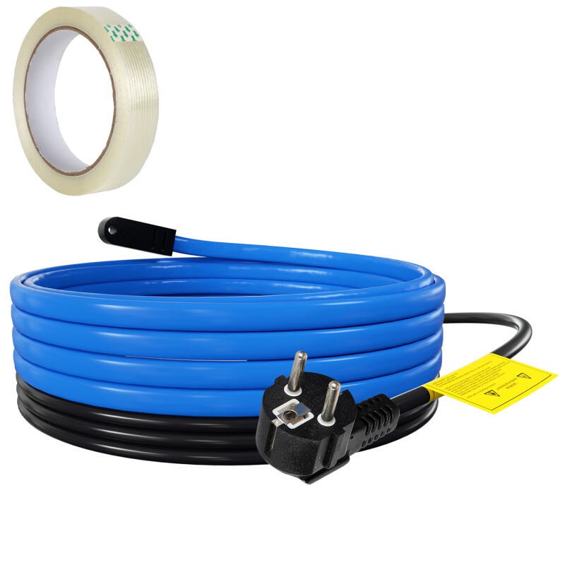 4m 68W Câble chauffant Câble antigel Traçage de tuyaux autorégulant ...