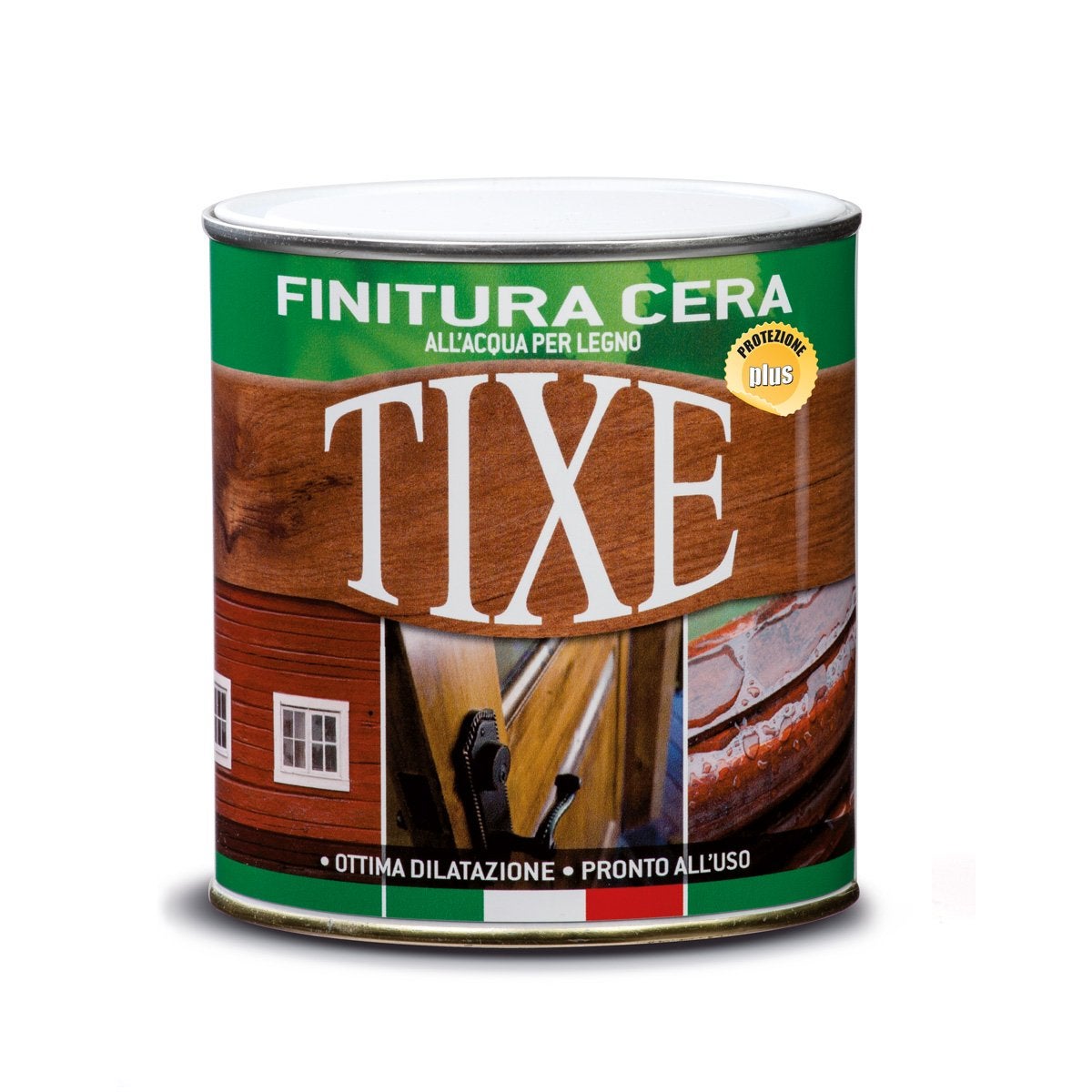 TIXE 631.301 Finitura a Cera per Legno all'Acqua, Vernice, Douglas, 250 ...