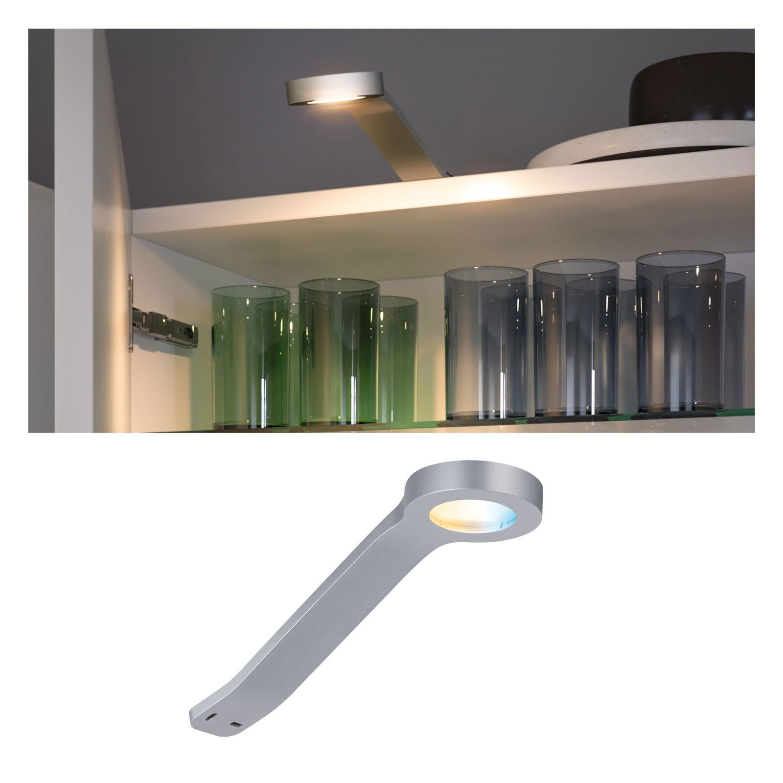 Clever Connect Spot LED Mike Tunable White 2W Chrome mat | Leroy Merlin