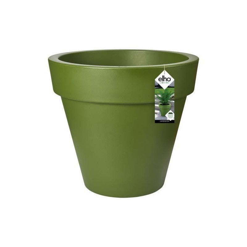 ELHO - Pot de fleurs - Pure Round Grass 40 - Vert Sportif - Interieur ...