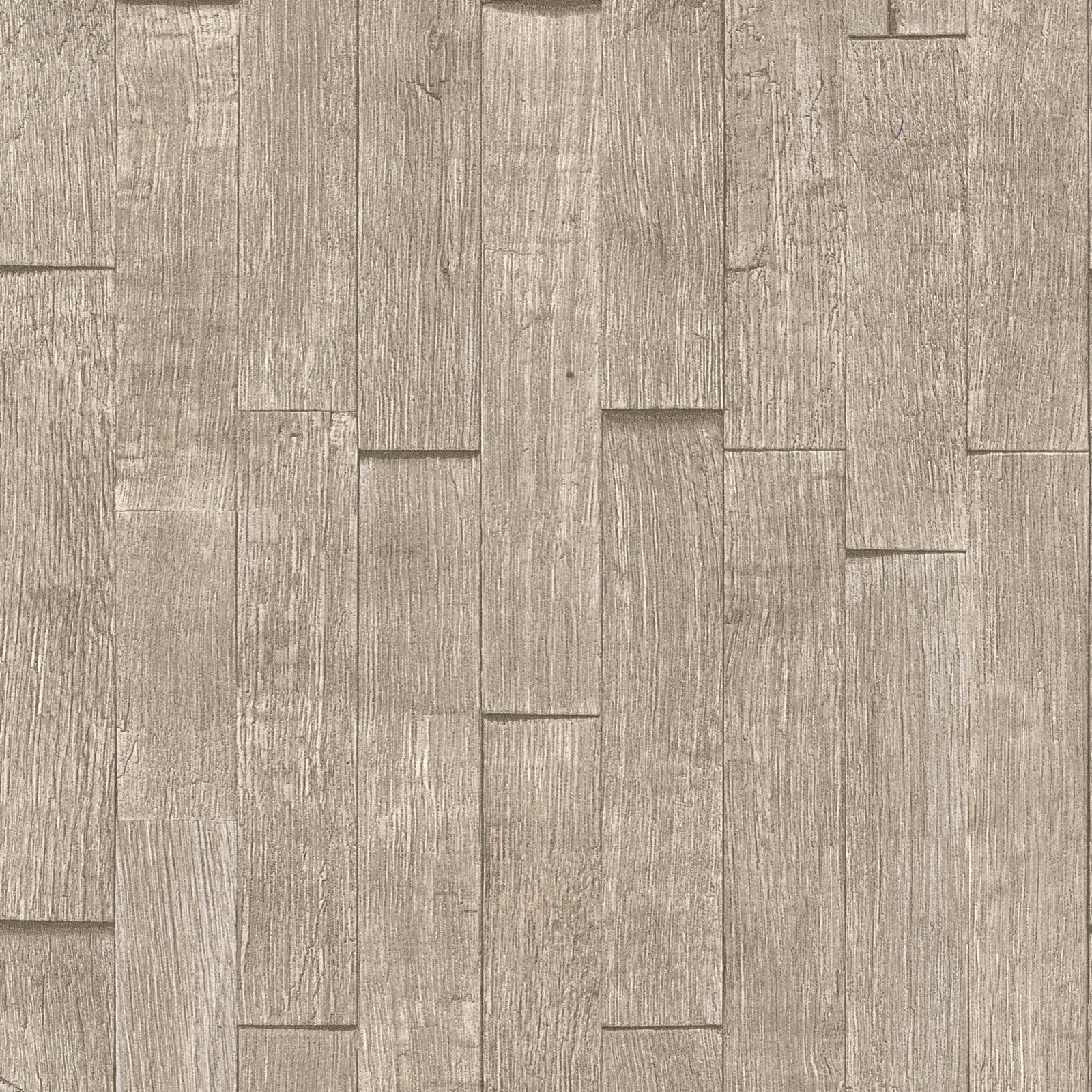 Papier peint effet planches de bois Tapisserie lambris vieux bois 3D ...