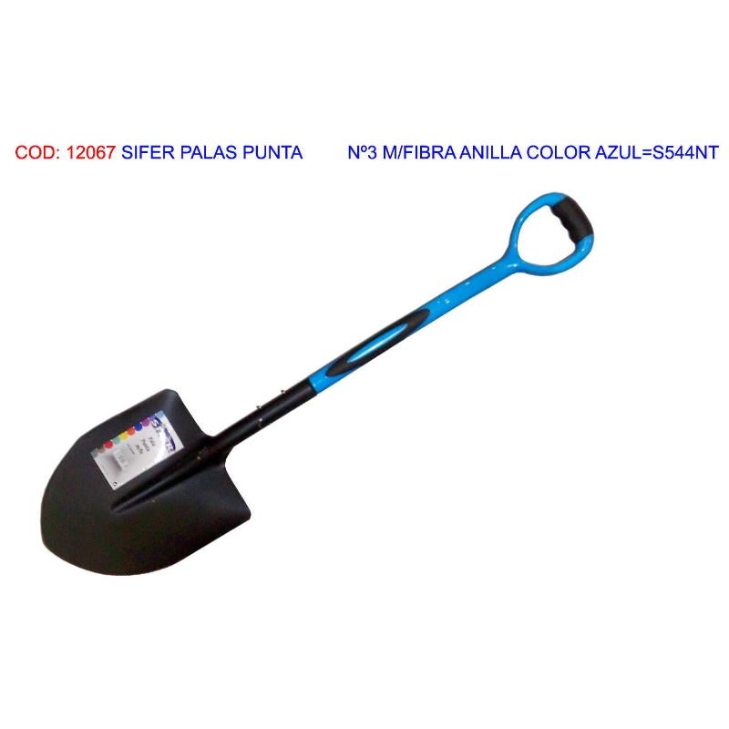 Sifer palas punta nº3 m-fibra anilla color azul s543nt | Leroy Merlin