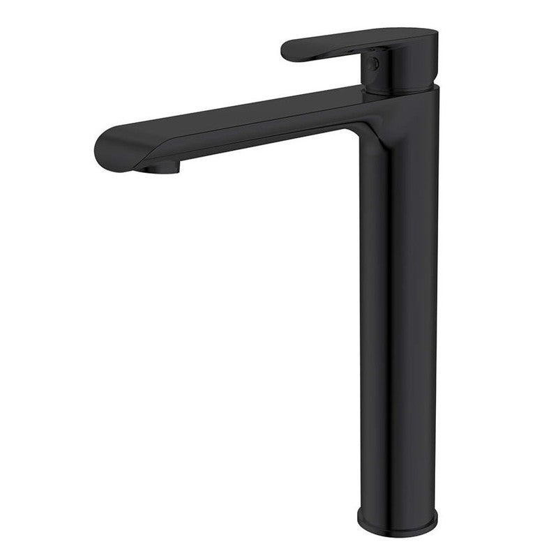 Grifo Monomando De Lavabo Alto Negro Mate – (A60UP1BL) | Leroy Merlin