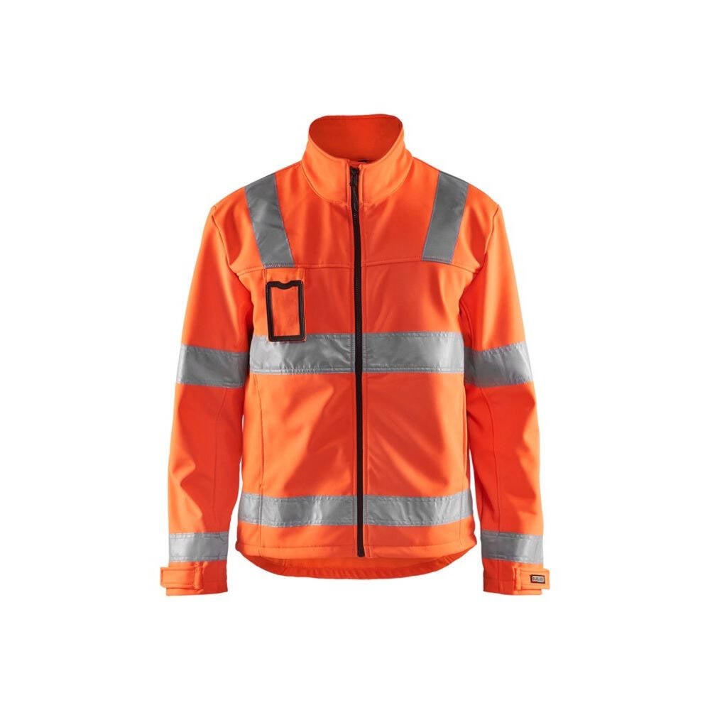 Veste softshell Blaklade haute visibilité classe 3 Orange S | Bricoman