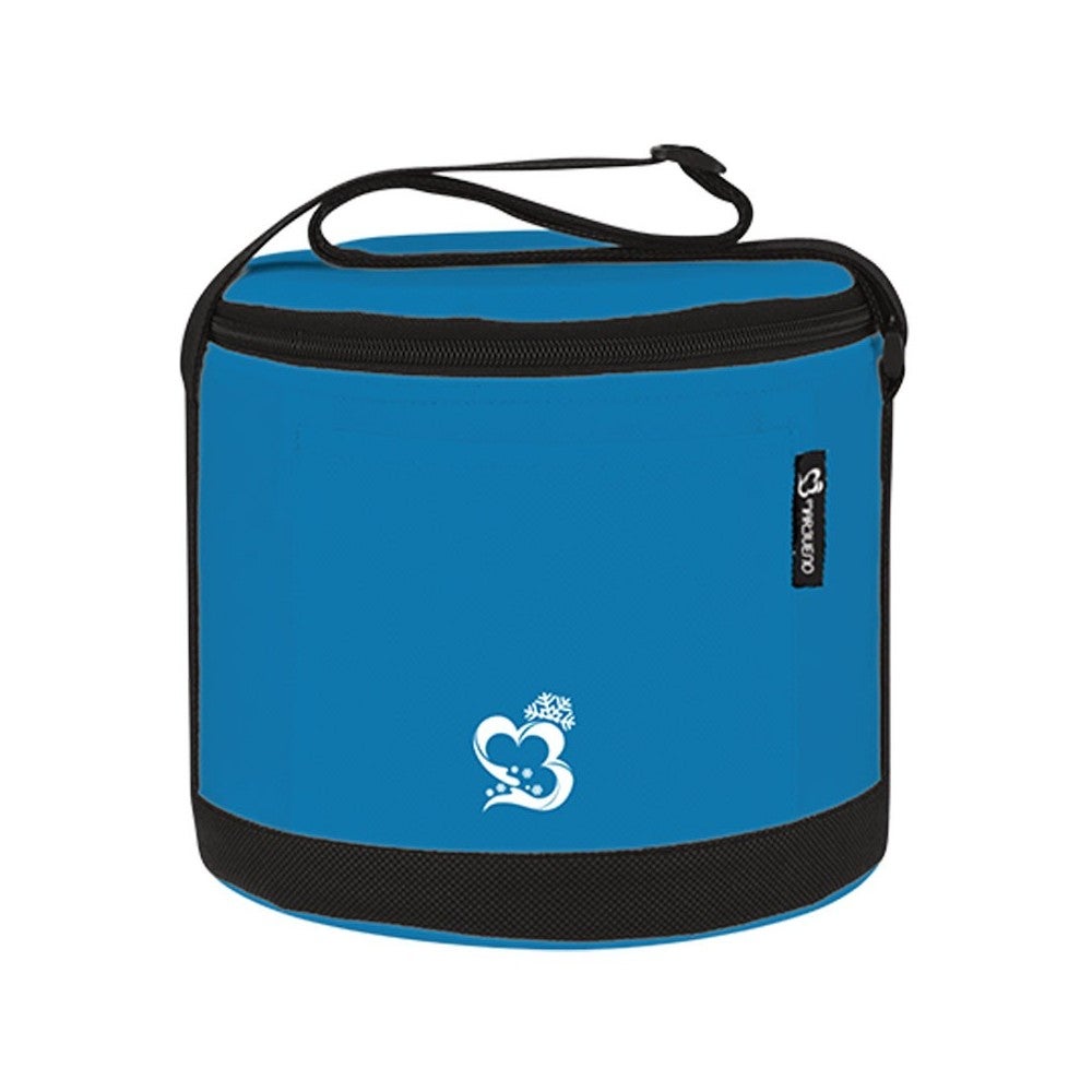 Nevera de Poliéster Azul 22x18 cm para Playa y Camping | Leroy Merlin