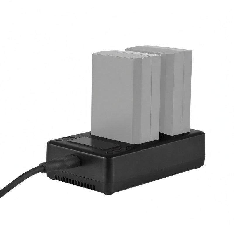 Caricabatterie portatile a 2 slot per batterie flash Godox serie V1 ...