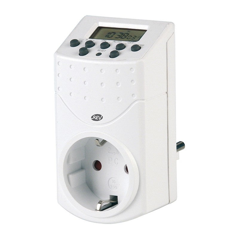 Prise avec programmateur numérique | Leroy Merlin